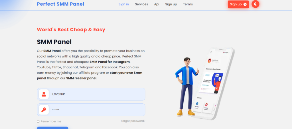 SMMFOLLOW PERFECT SMM PANEL SCRIPT - BUY SMM PANEL